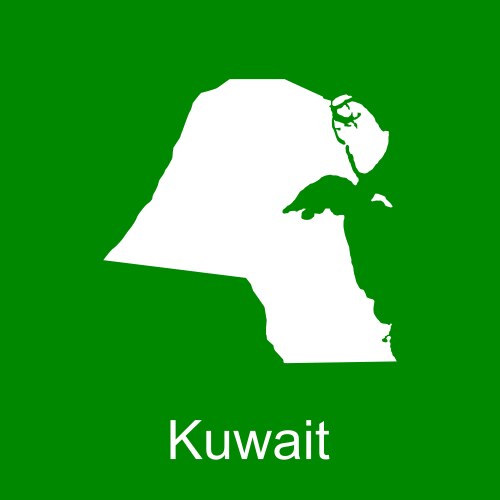 3d Map of Kuwait Vector Images (over 110)