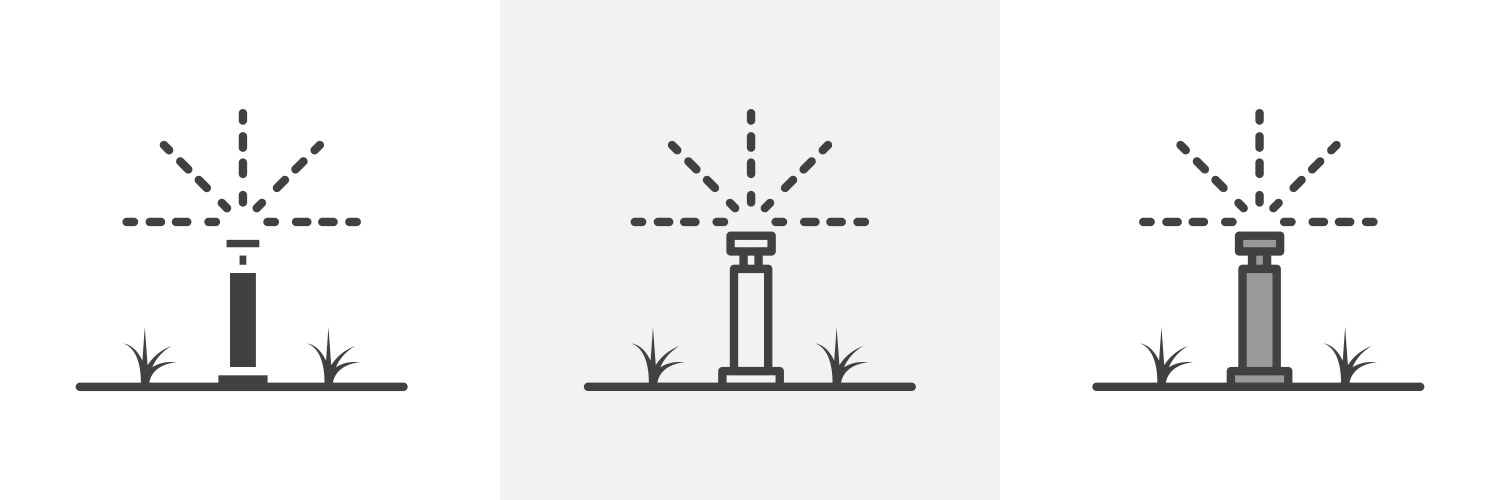 Lawn Sprinkler Head Vector Images (over 1,000)
