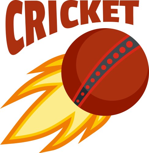Fire Cricket Ball Vector Images (over 150)
