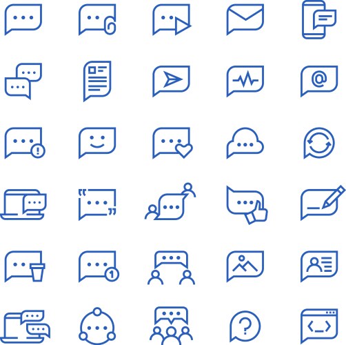 Conversation Vector Images (over 210,000)