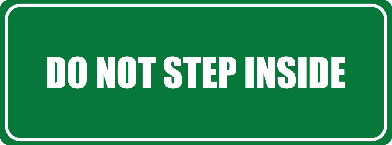 Do not Step Vector Images (over 450)