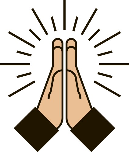 Praying Hands Emoji Vector Images (over 170)