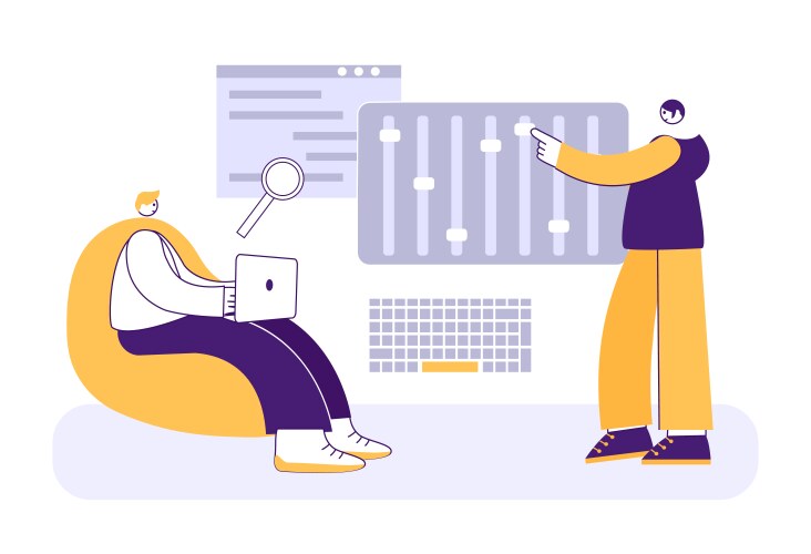 Software Developer Cartoon Vector Images (over 7,500)