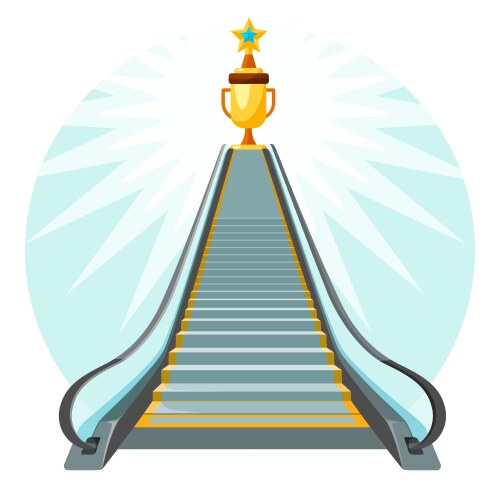 Ladder poster Vector Images & Graphics for Commercial Use | VectorStock