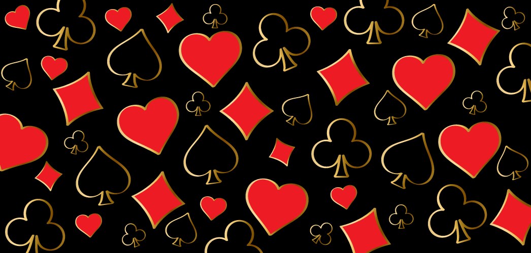 Cartoon ace king queen jack cards game Royalty Free Vector