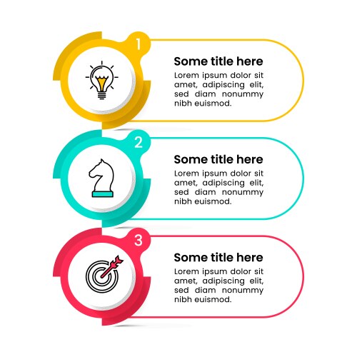 Circle Chart 3 Options Vector Images (over 11,000)