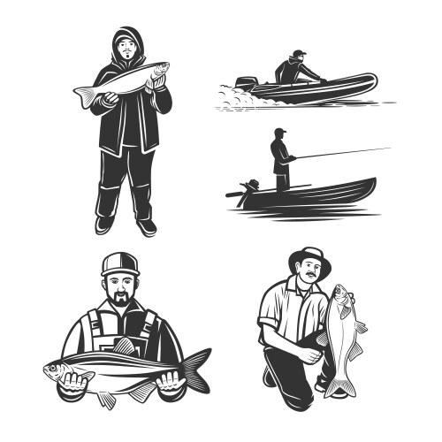 Fishing boat Royalty Free Vector Image - VectorStock