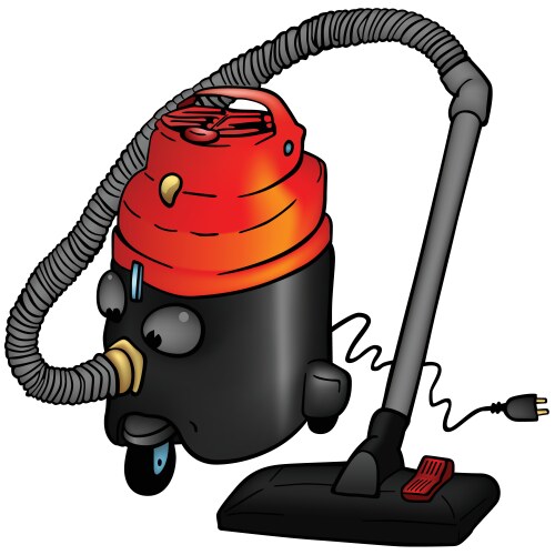 Vacuum cleaner Royalty Free Vector Image - VectorStock