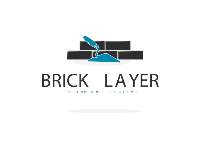 Bricklayer Royalty Free Vector Image - VectorStock