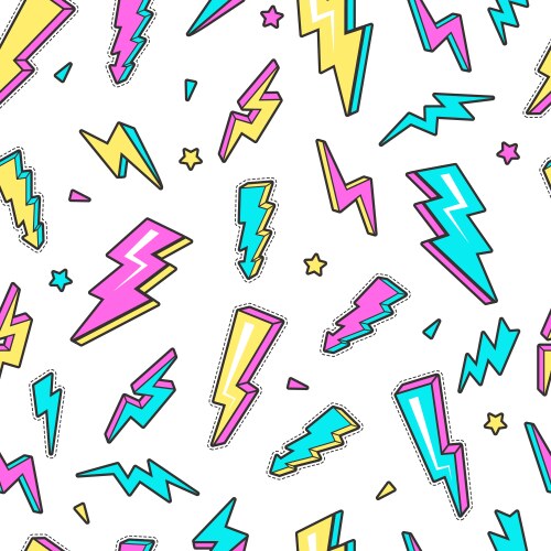 Lightning Pattern Vector Images (over 15,000)