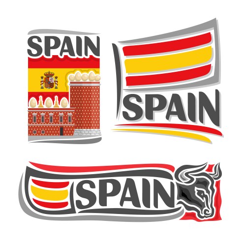 Logo for spain Royalty Free Vector Image - VectorStock