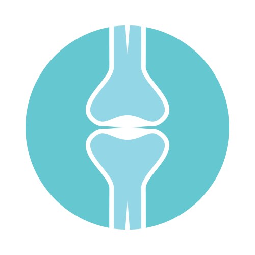 Diagram showing hammer toe and pip joint Vector Image