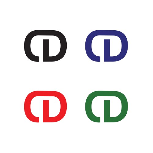 Cd logo Vector Images & Graphics for Commercial Use | VectorStock