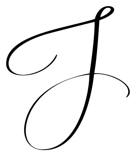 J Letter Calligraphy Vector Images (over 10,000)