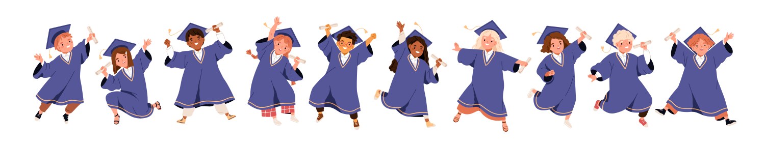 Graduation Kindergarten Vector Images (over 4,700)