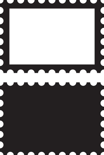 Postage Stamp Outline Vector Images (over 2,900)