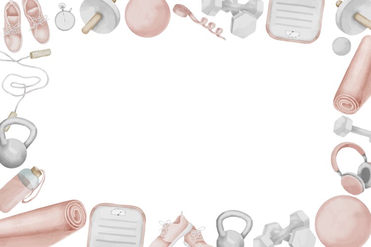 Exercise border Vector Images & Graphics for Commercial Use | VectorStock