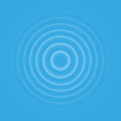 Water Ripple Effect - Transparent Royalty Free Vector Image