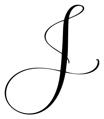 J Letter Calligraphy Vector Images (over 10,000)