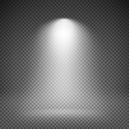 Different light effect elements bright lights Vector Image