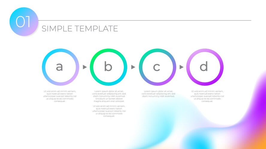 Blue green gradient simple ppt banner homepage bac