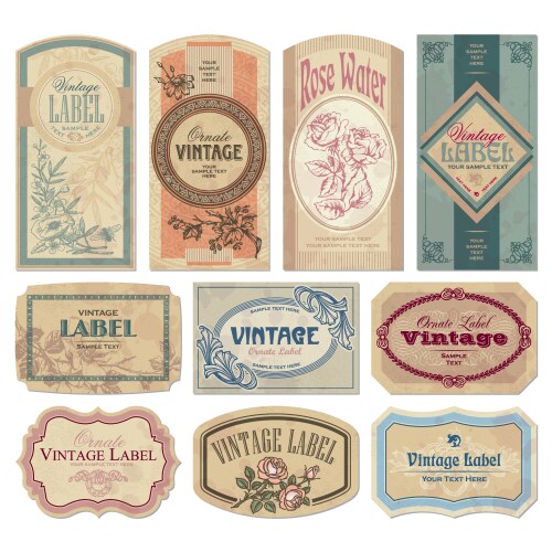 Jam labels set Royalty Free Vector Image - VectorStock