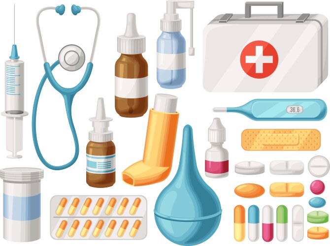 Cartoon First Aid Kit Vector Images (over 1,900)