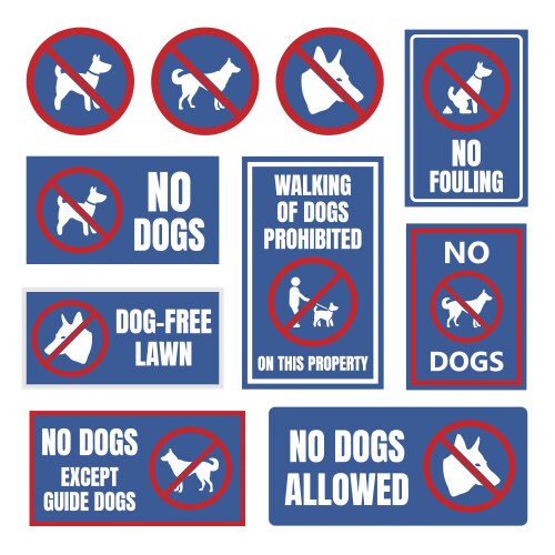 No Pets Allowed Vector Images (over 1,000)