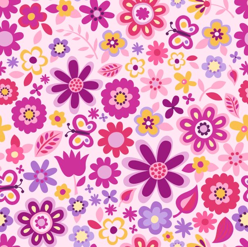 Flower Pattern Vector Images (over 900,000)