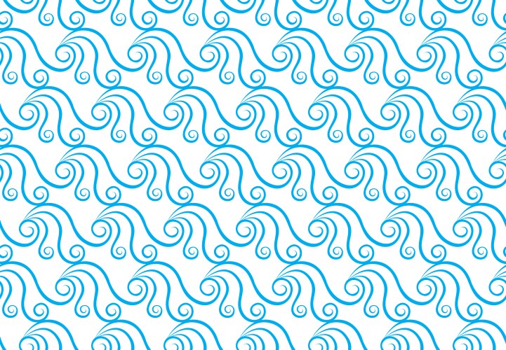 Blue and white chinese pattern Royalty Free Vector Image