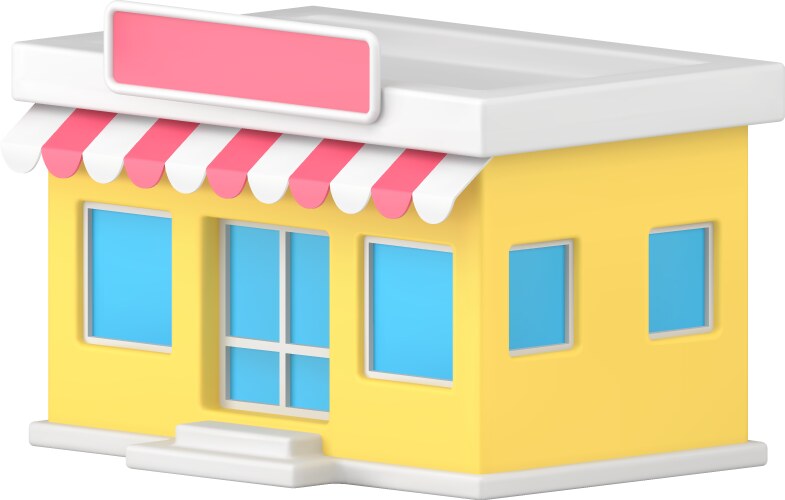 Realistic Mockup Storefront Vector Images (over 260)