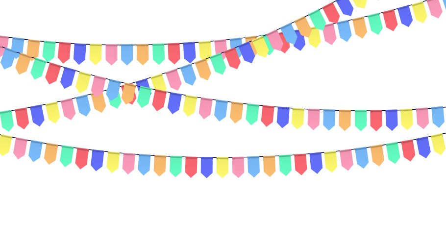 Triangle Flags on the Strings Vector Images (over 4,600)