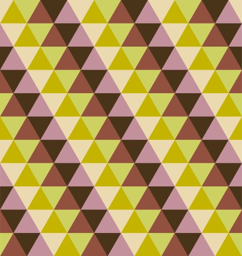 Seamless triangle pattern texture Royalty Free Vector Image