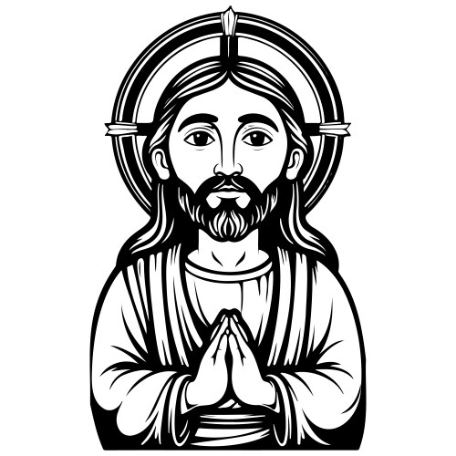 Jesus Outline Vector Images (over 14,000)
