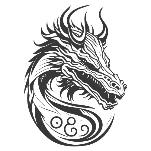 Dragon Head Vector Images (over 14,000)