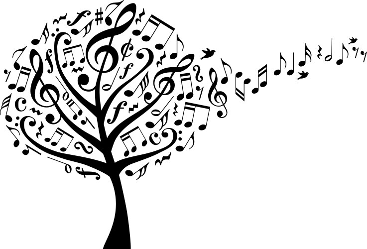 Music Notes Trees Vector Images (over 1,100)
