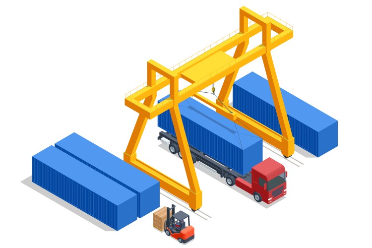 Container Terminal Vector Images (over 3,500)