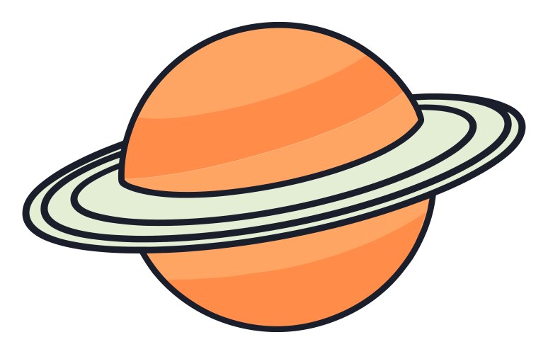 Pluto Planet Space Royalty Free Vector Image Vectorstock