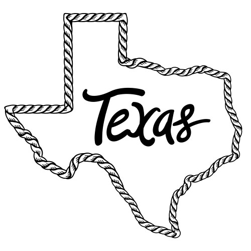 Texas Outline Vector Images (over 7,100)