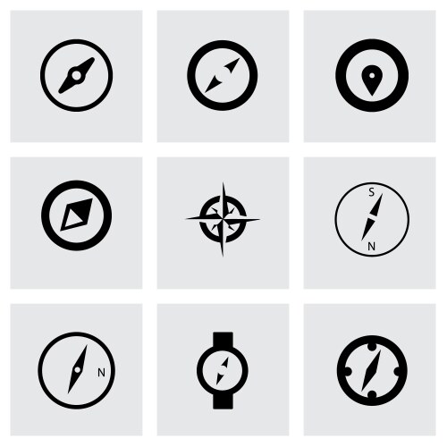 Compass Black and White Vector Images (over 55,000)