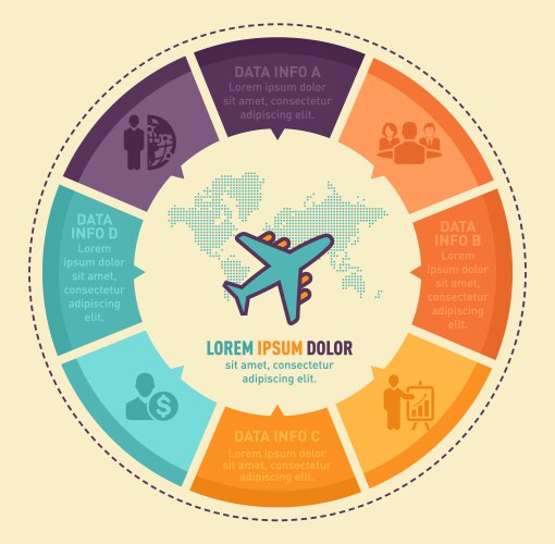 Aviation Infographic Vector Images (over 3,100)