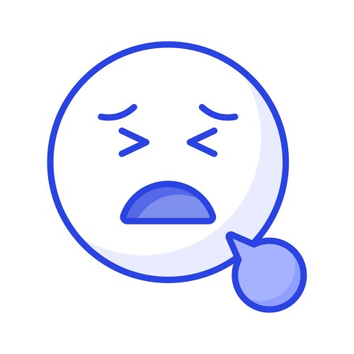 Tired Royalty Free Vector Image - VectorStock