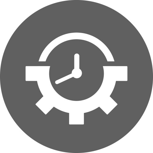 Save time icon Royalty Free Vector Image - VectorStock