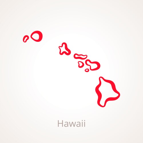 Hawaii Map Vector Images (over 4,200)