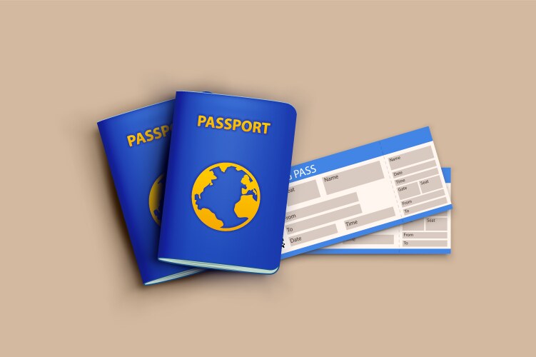 Blank Passport Vector Images (over 3,700)