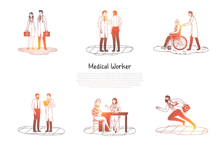 Health Care Workers Vector Images (over 25,000)