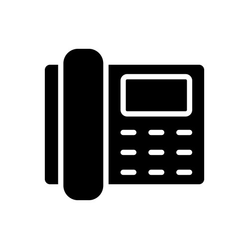 Telephone logo Vector Images & Graphics for Commercial Use | VectorStock