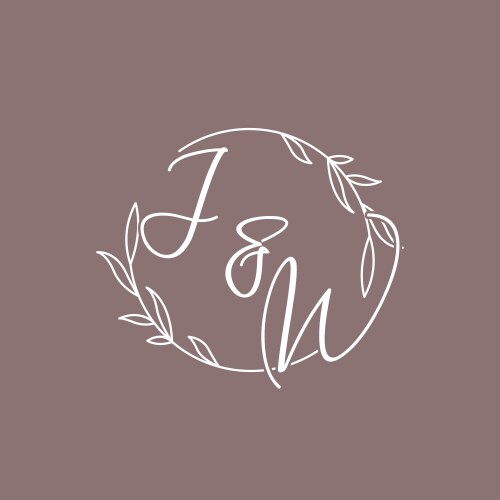 Jw Monogram Vector Images (over 1,400)