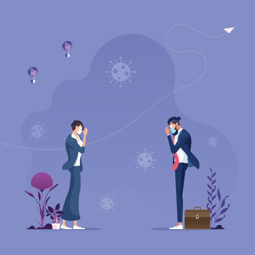 Body positive concept modern flat cartoon style Vector Image