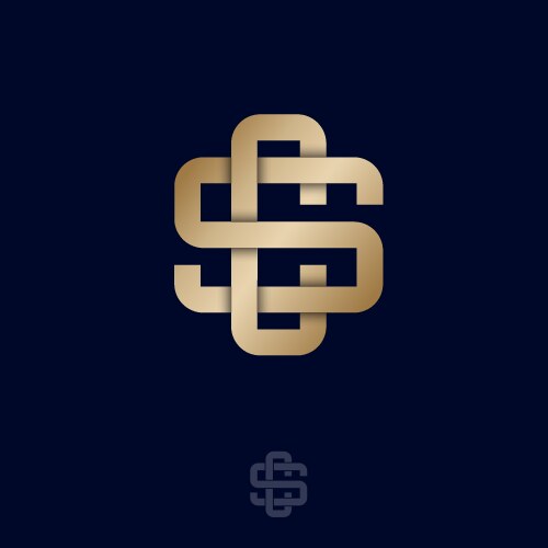 Intertwined Letters Vector Images (over 250)